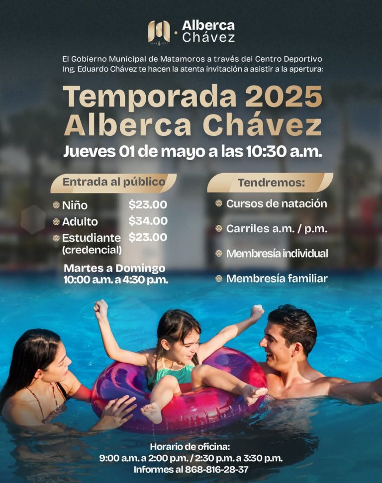 Inicia oficialmente la temporada Primavera-Verano 2025 en la alberca ...